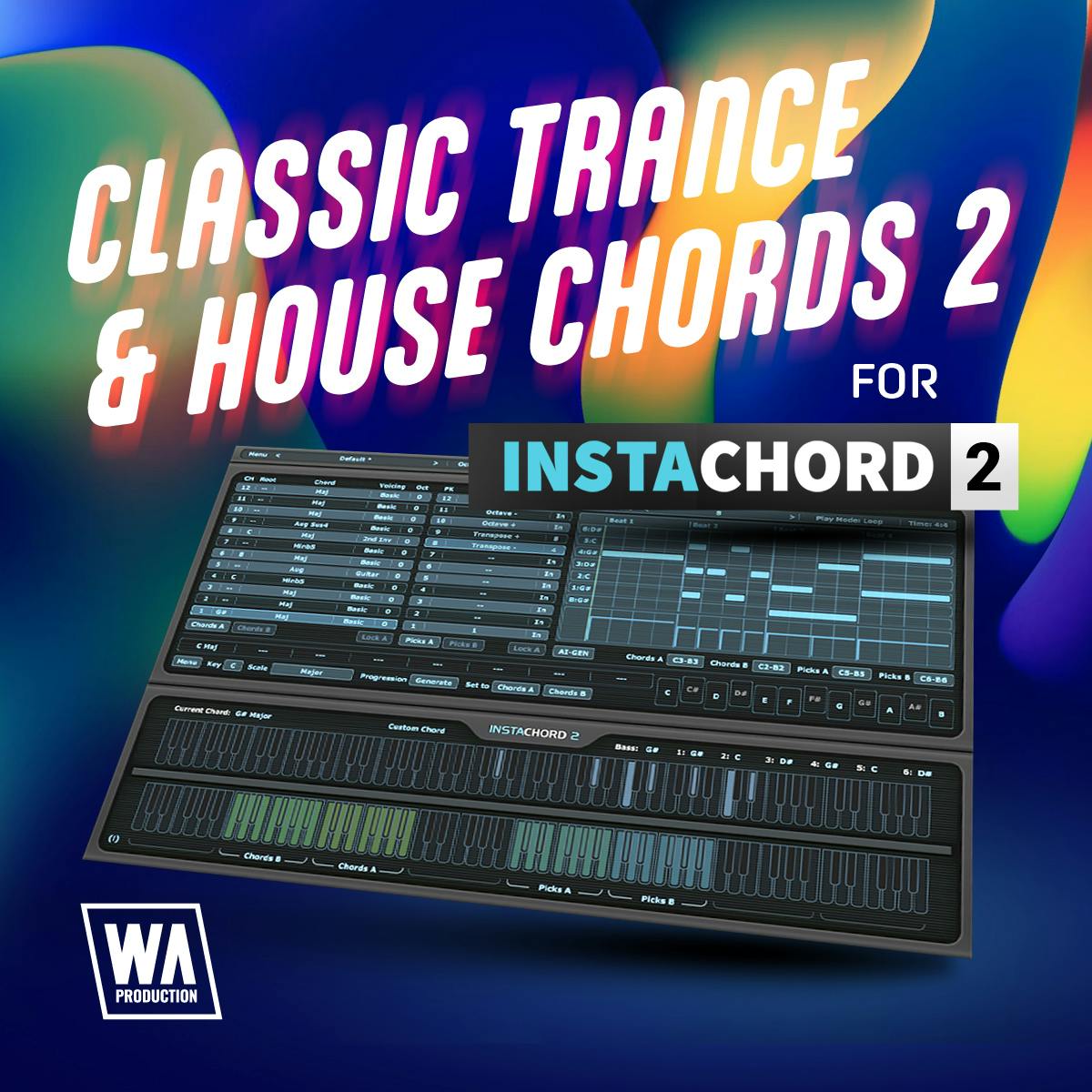 Classic Trance & House Chords 2 for InstaChord 2 | W. A. Production